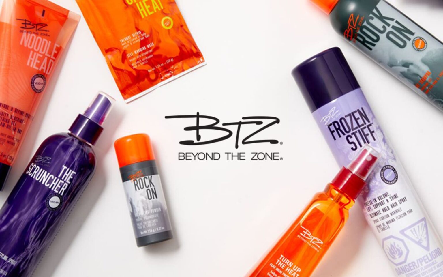 Beyond the Zone Website - Premium Hair Products